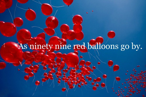 99 Red Balloons – Left of the Dial